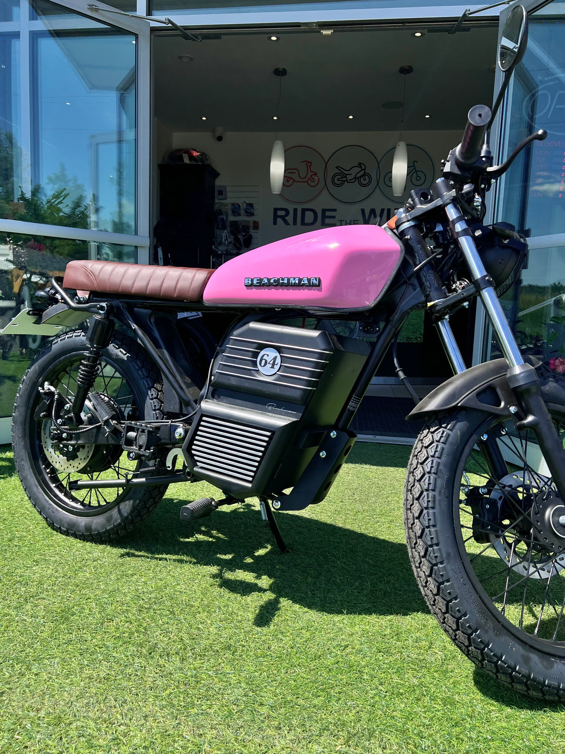 2025 Beachman 64 E-Bike - The '64 - A Class 2 E-Bike – Ride the Wind Ebikes