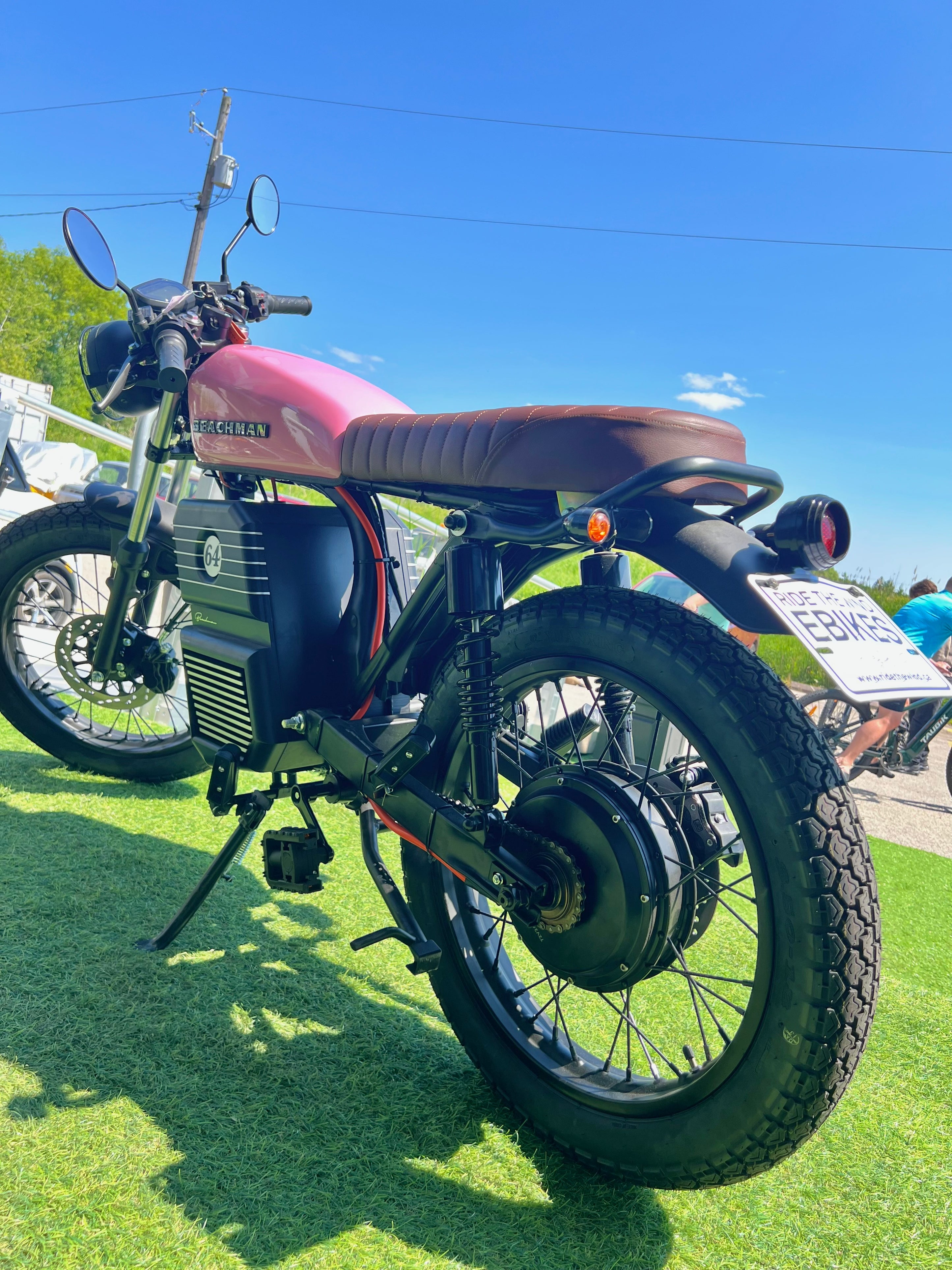 2025 Beachman 64 E-Bike - The '64 - A Class 2 E-Bike – Ride the Wind Ebikes