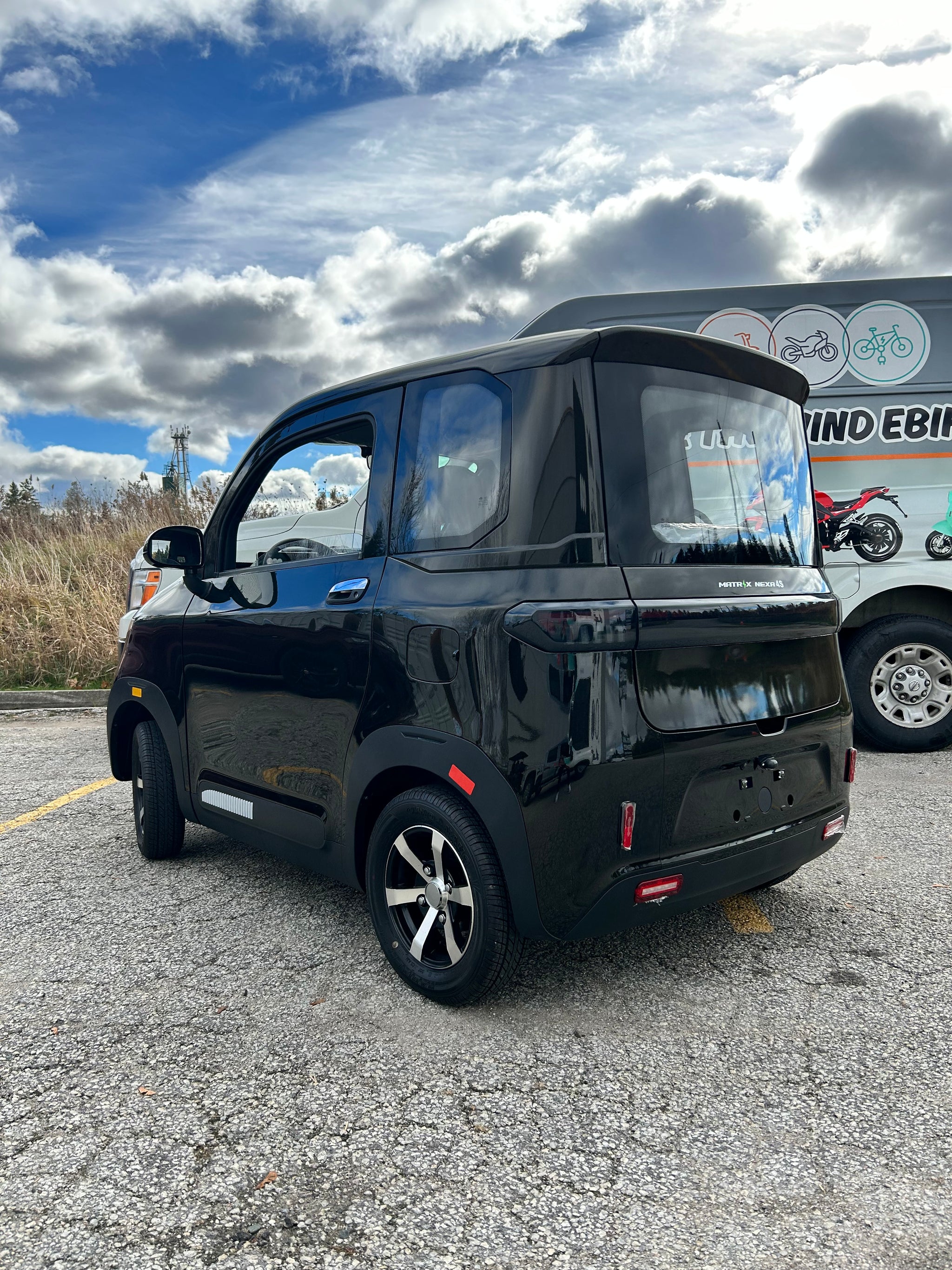 Matrix NEXA 4S-4 Seater Enclosed Scooter – Ride the Wind Ebikes