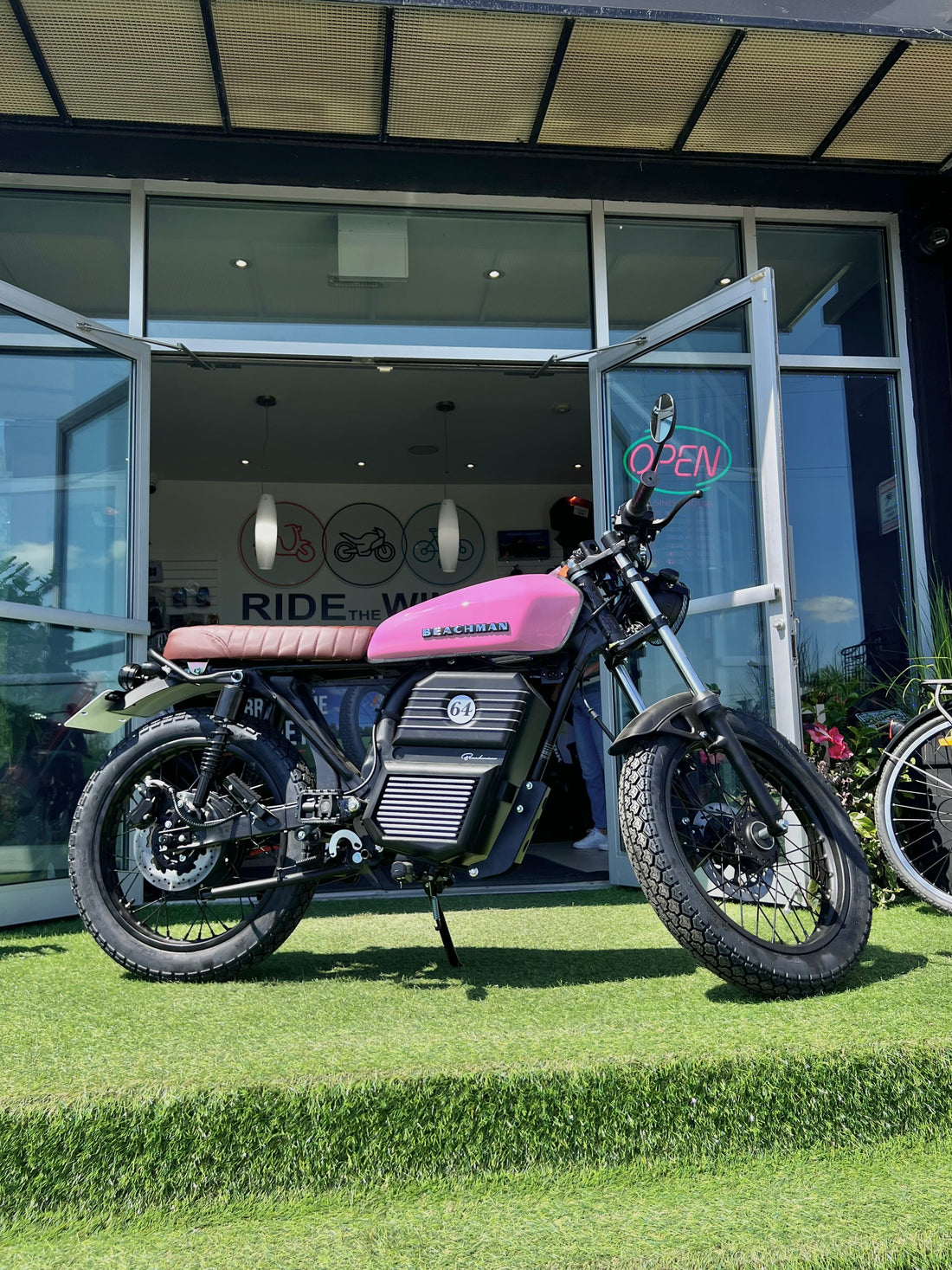 2025 Beachman 64 E-Bike - The '64 - A Class 2 E-Bike – Ride the Wind Ebikes