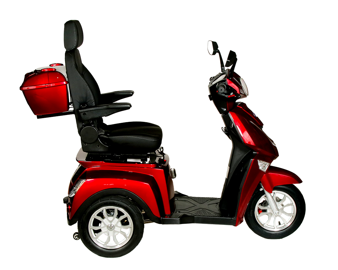 Ecolo ET3 LX 3 Wheel Mobility Scooter – Ride the Wind Ebikes