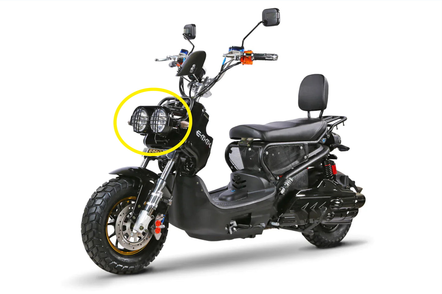 Emmo Monster - Panel Above Headlights - Black/Camo/Red/Blue – Ride the ...