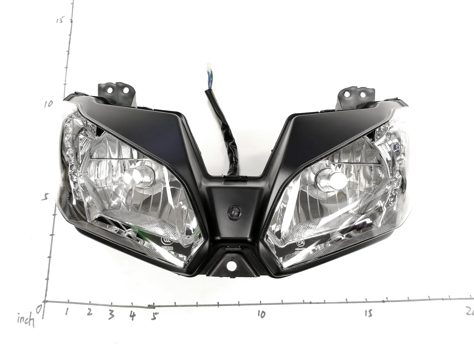 Emmo Zone GTS/Max - Led Headlight Assembly – Ride the Wind Ebikes