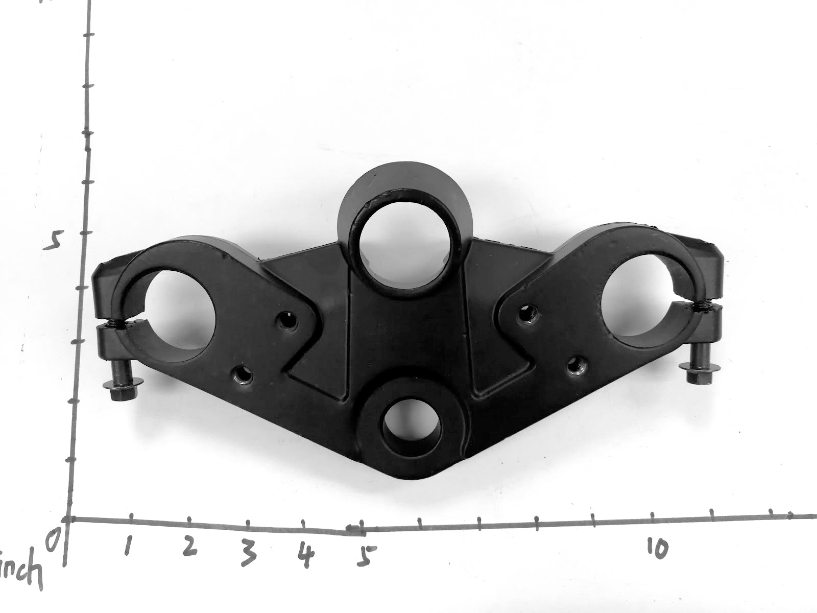 Emmo Zone GTS/Max - Triple Tree Top Plate/ Triple Tree Top Clamp Matt ...