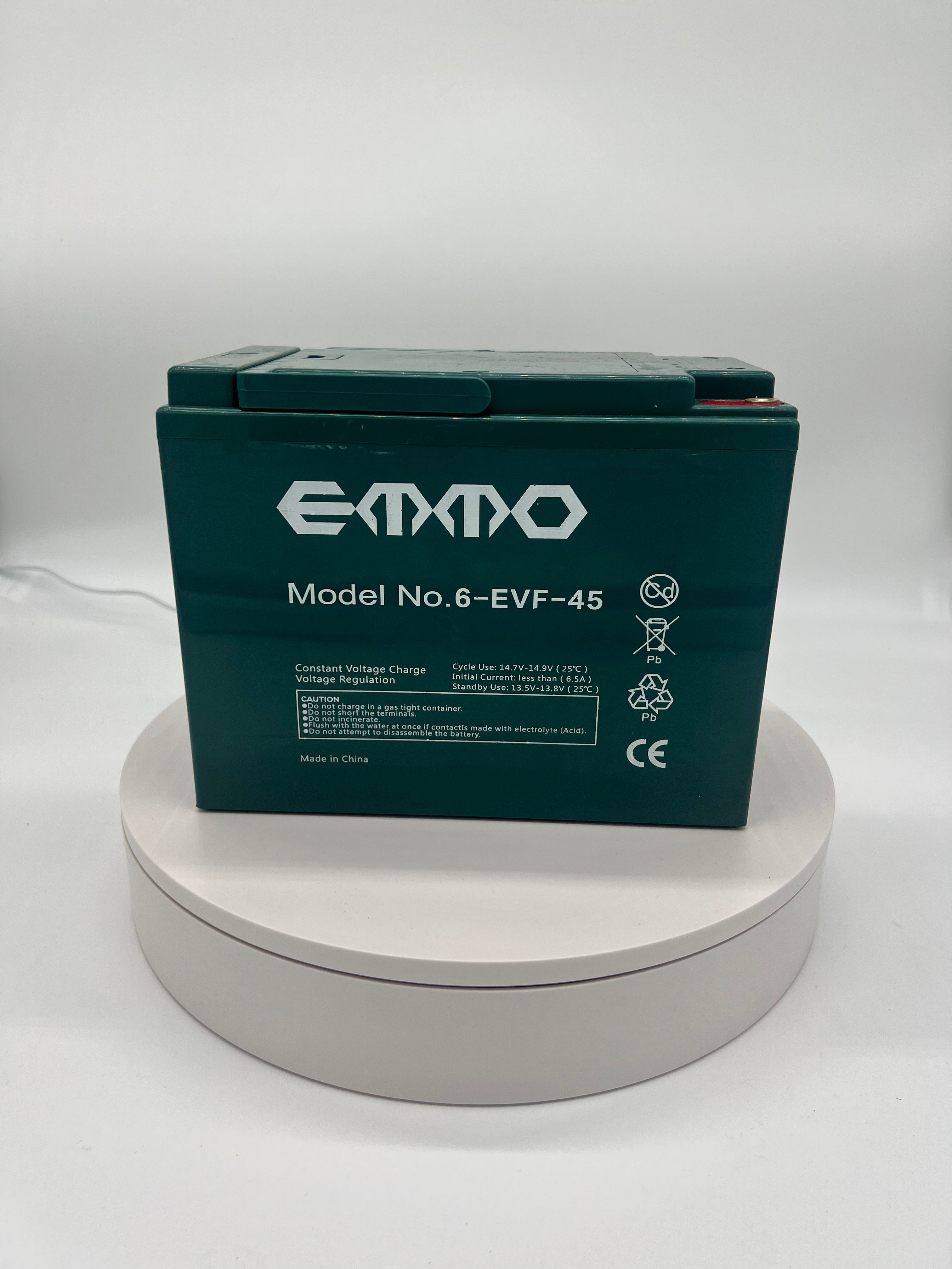 Emmo 12v45ah Sealed Lead Acid Battey Cell – Ride the Wind Ebikes